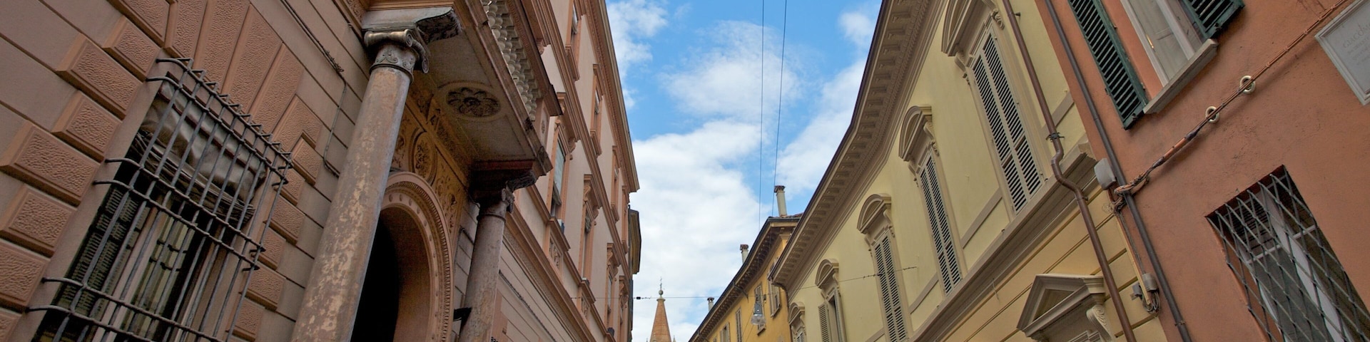 Bologna showing a city, a house and heritage architecture
