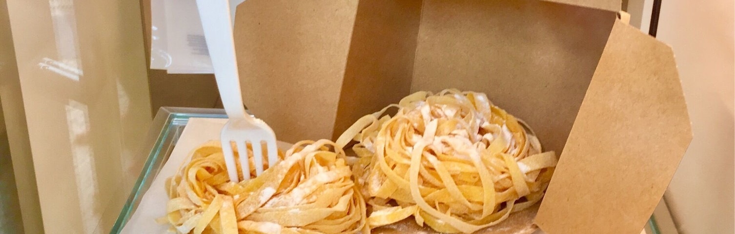 Great design at a lovely pasta shop!
Bologna