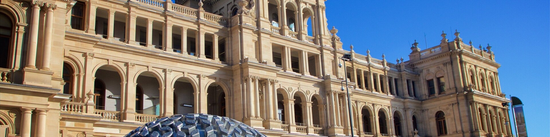 Treasury Casino showing a city
