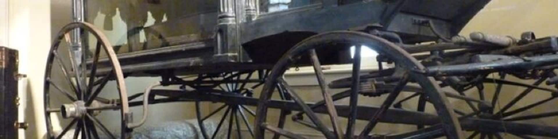 Old hearse at St Paul Museum www.stpaulmuseum.org