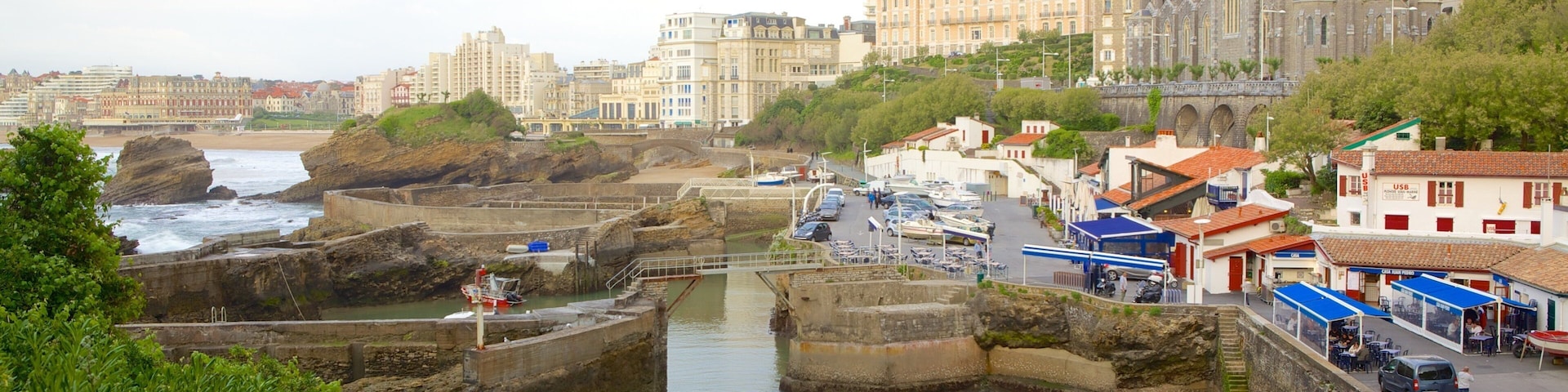 Old Harbor which includes a bay or harbor