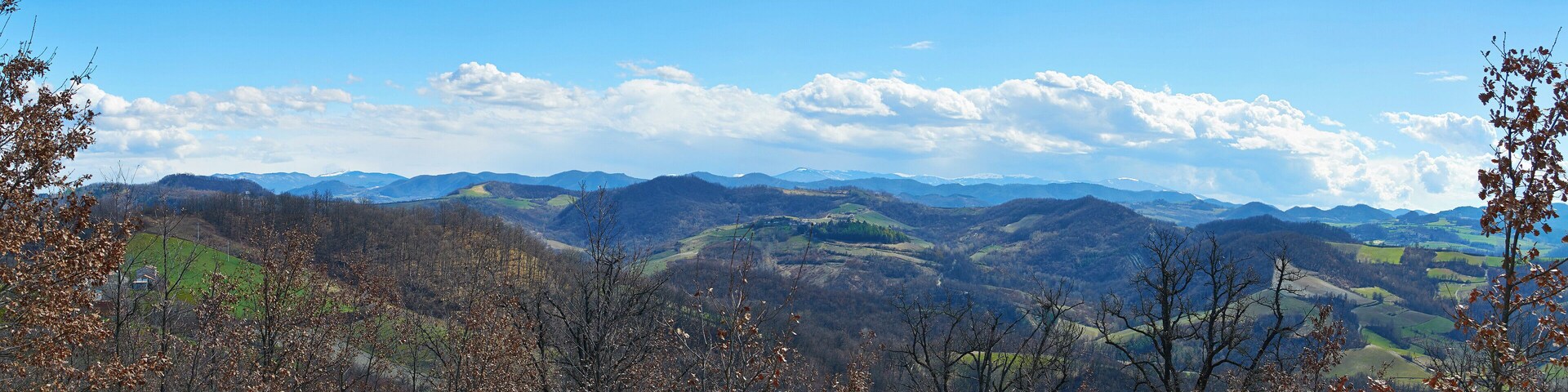 Panorama sull'Appennino