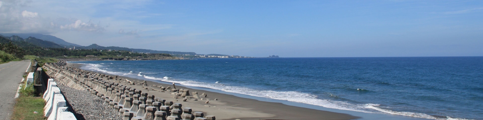 Taitung County Chenggong Township Old Highway 11 Coastal protection