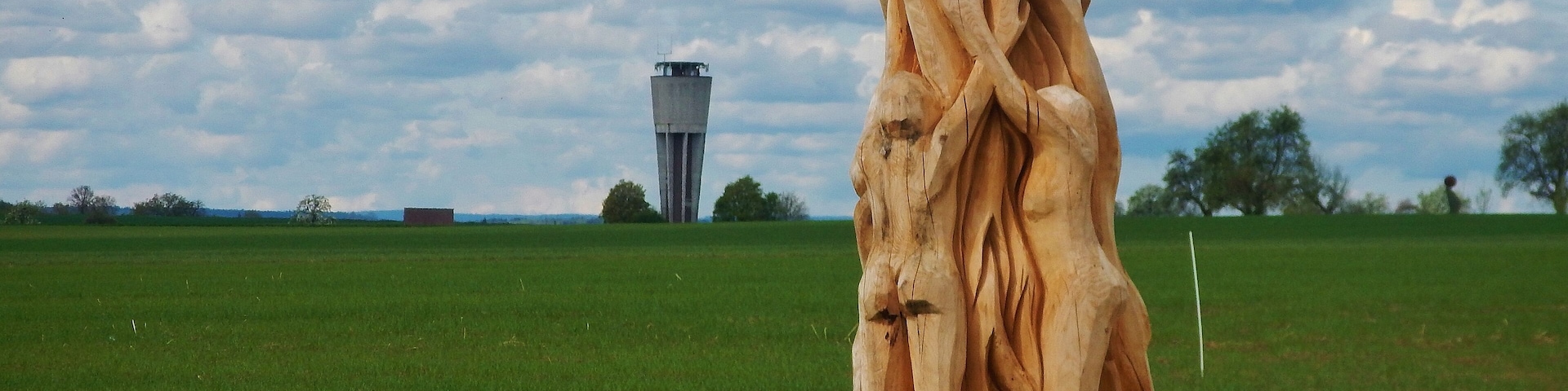 Skulptur vom Kettensägefestival in Holzgerlingen