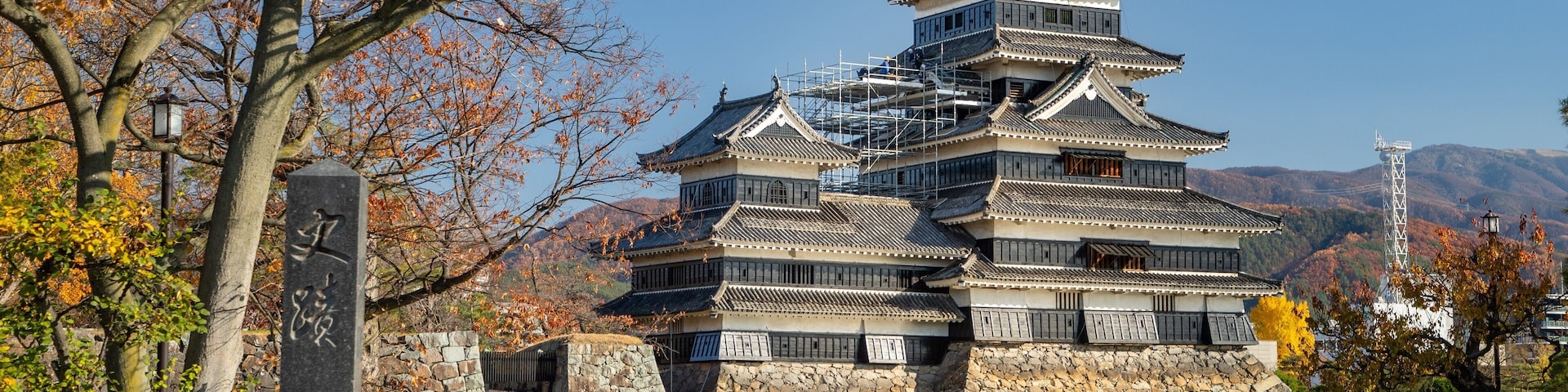 Matsumoto Castle featuring heritage architecture