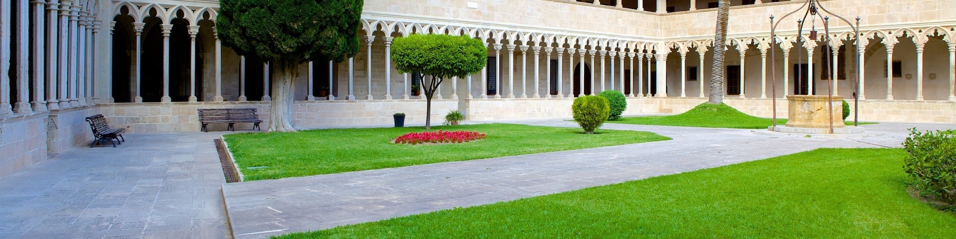 Basilica of St. Francis which includes a park