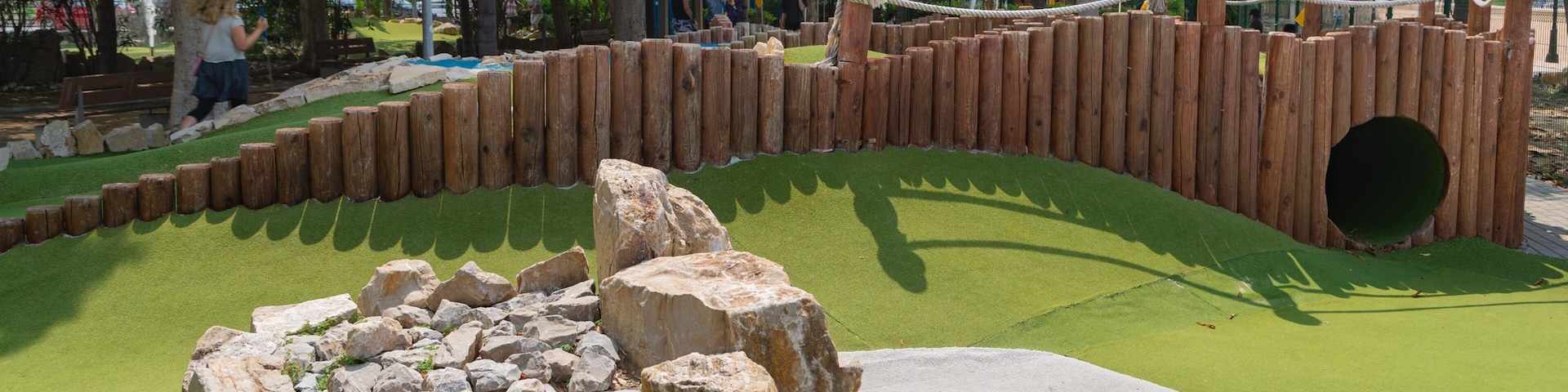 Fuengirola Adventure Golf featuring golf