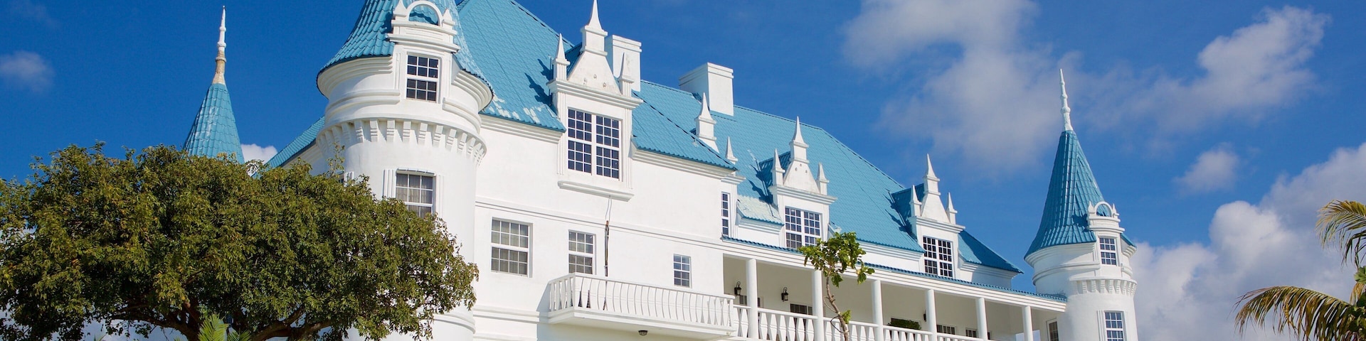 Cooper\'s Castle featuring a house