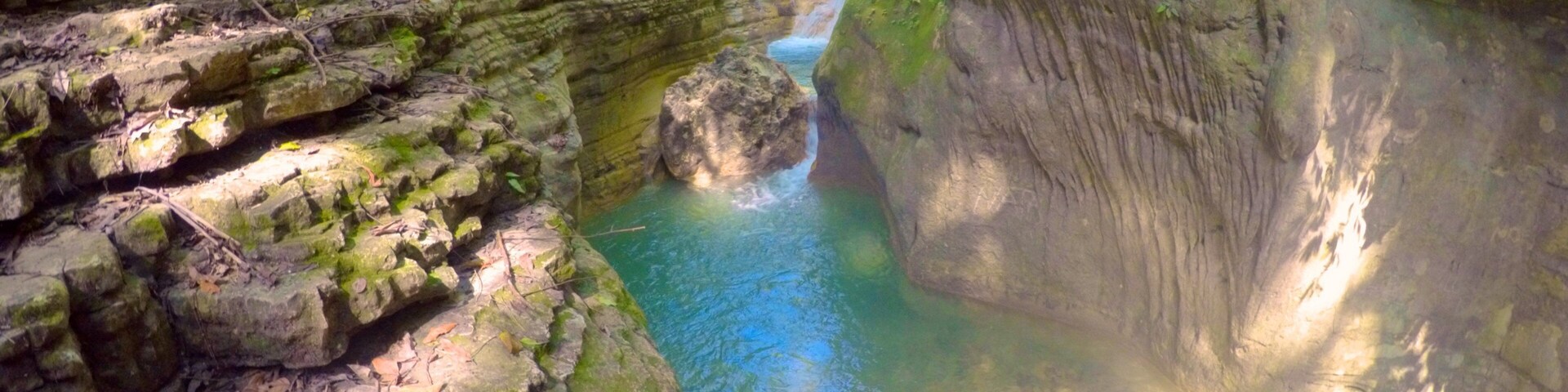 27 Charcos showing a river or creek and a gorge or canyon