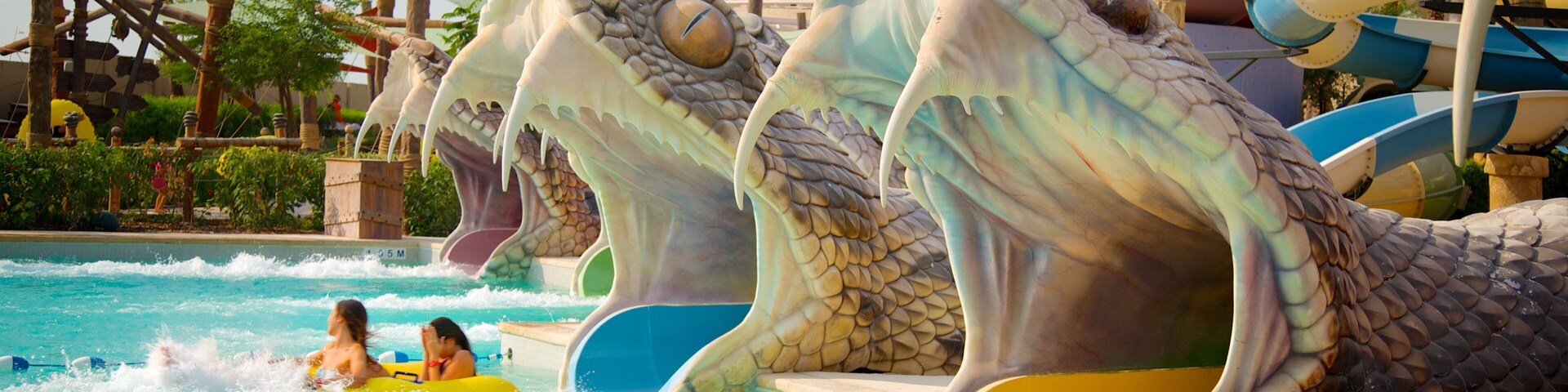 Yas Waterworld featuring a waterpark