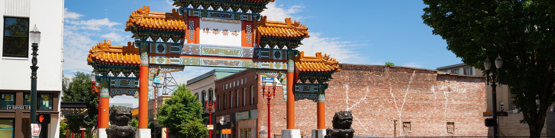 Old Town Chinatown showing heritage elements