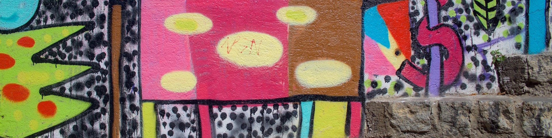 Museu a céu aberto de Valparaíso mostrando arte ao ar livre