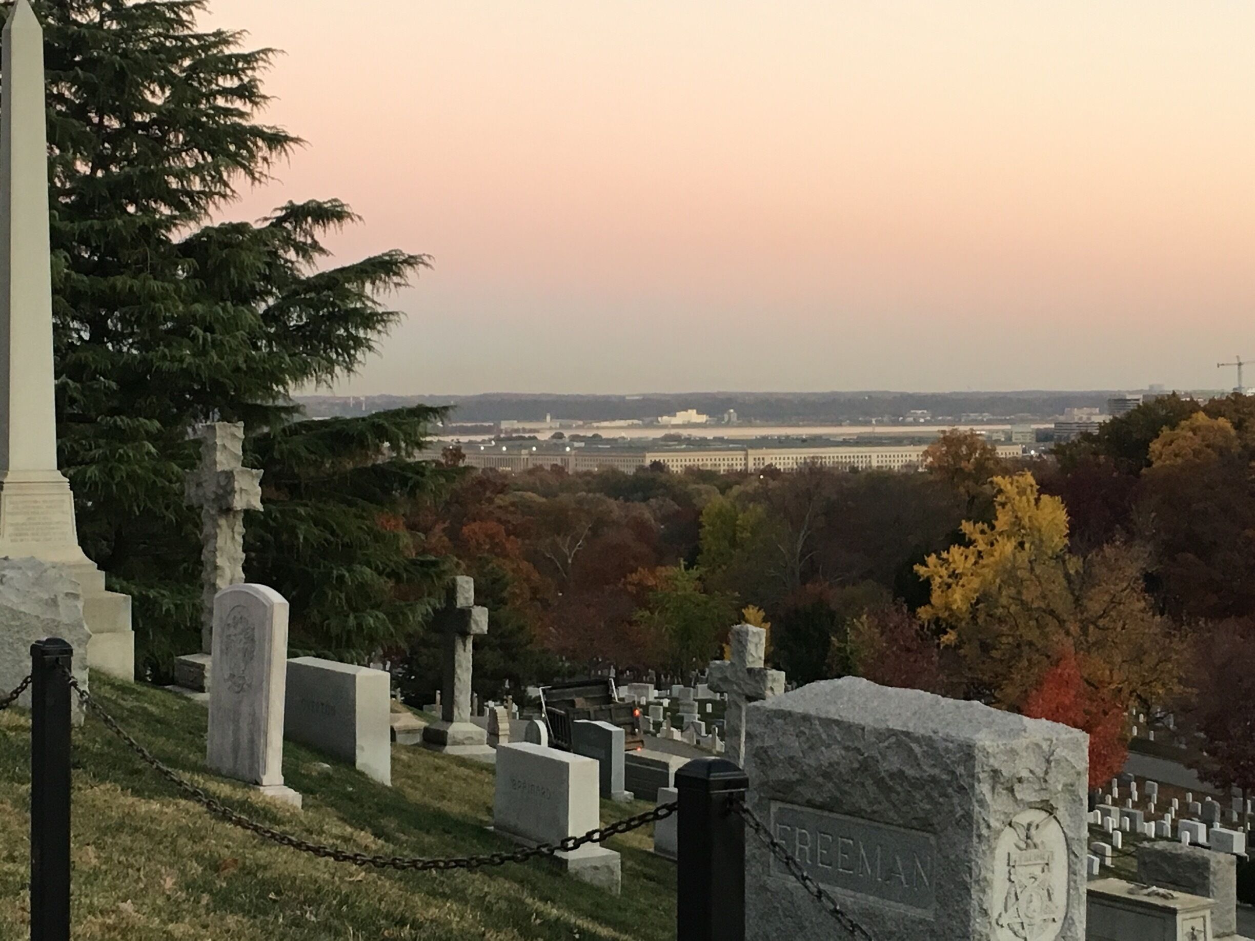 Just out there is the pentagon 😘 #pentagon #ArlingtonCemetery