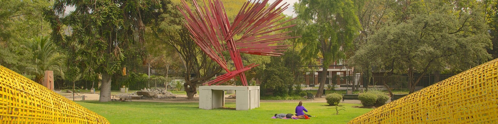 Sculpture Park showing art, a garden and outdoor art