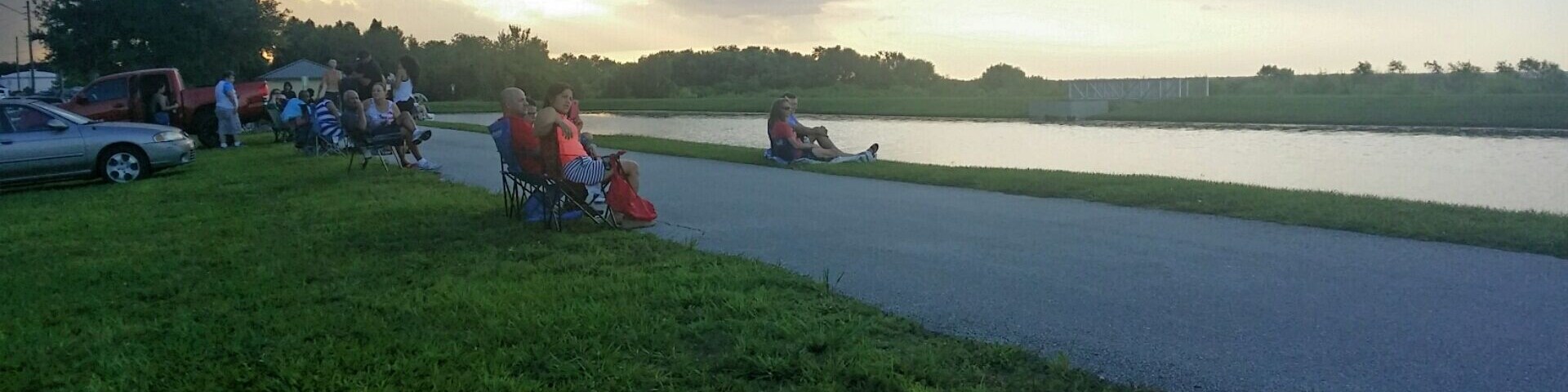 Waiting for fireworks