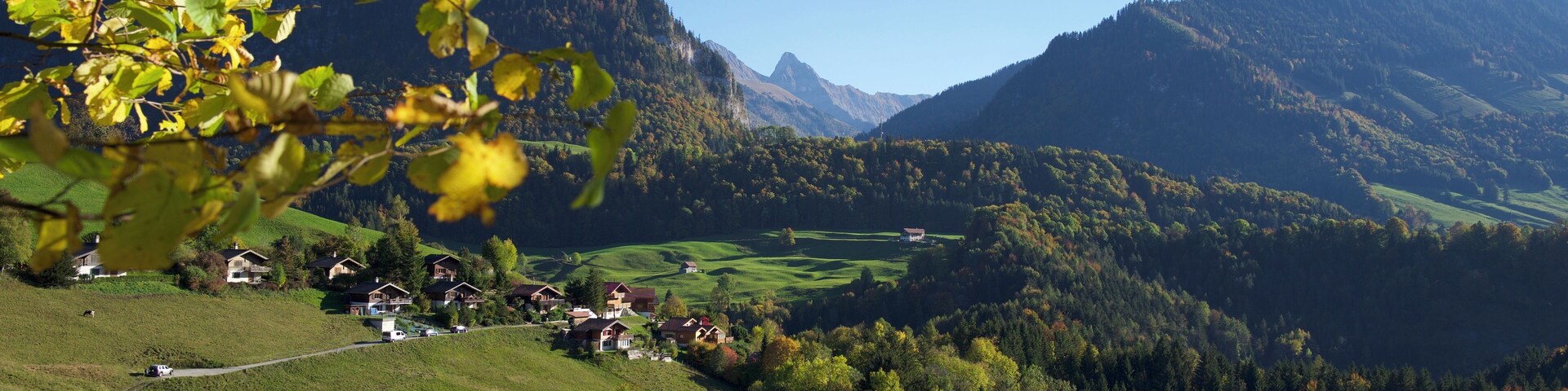 En Gruyère dans le canton de Fribourg (Suisse) il y a énormément de sentier balisés et faciles d'accès qui permettent de découvrir de merveilleux paysages! J'ai pris cette photo à la mi-octobre 2018 avec mon Leica Q et l'envoie ici sans y avoir apporté de retouche