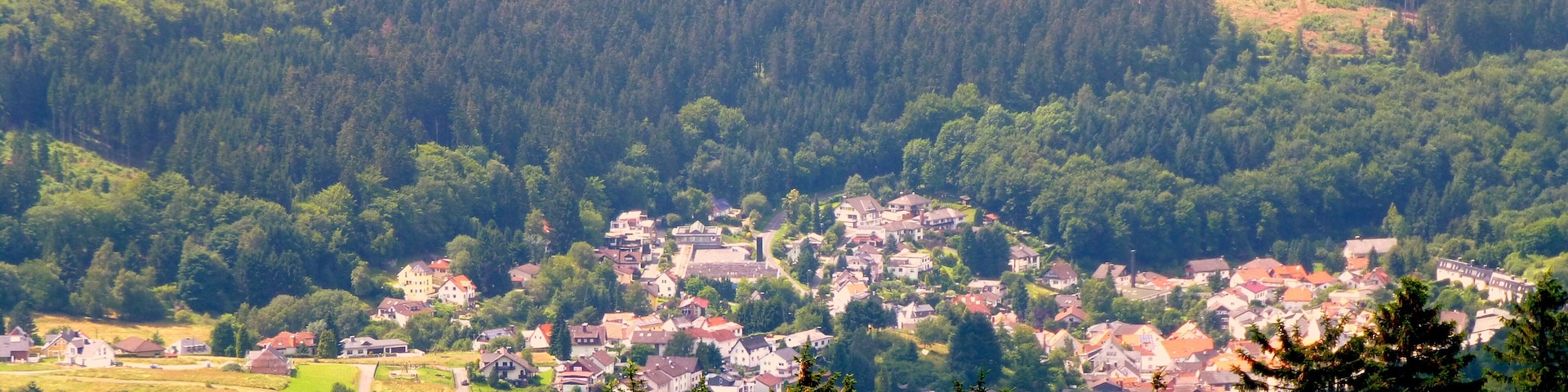 Blick vom Feldberg i. Ts. auf Niederreifenberg