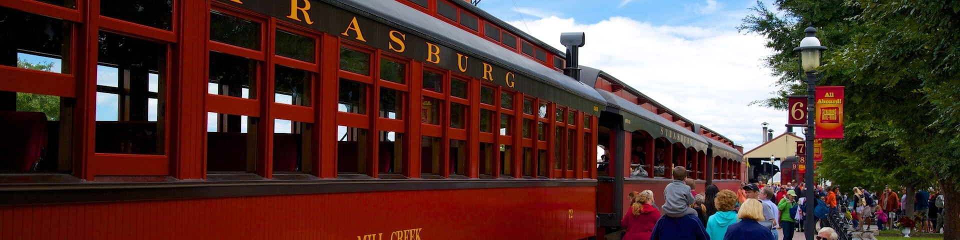National Toy Train Museum showing railway items