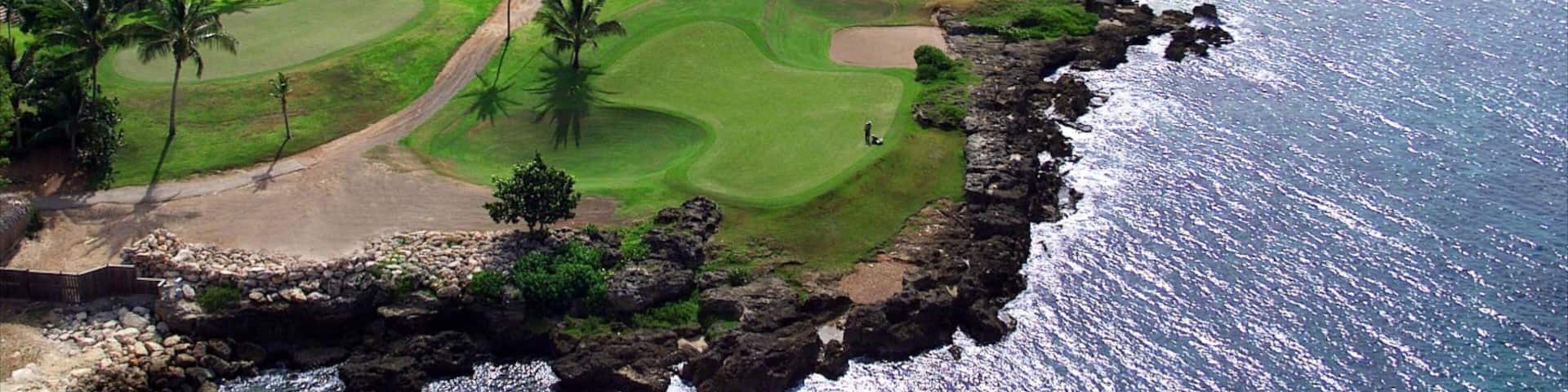 Casa de Campo Marina showing general coastal views, a coastal town and rugged coastline