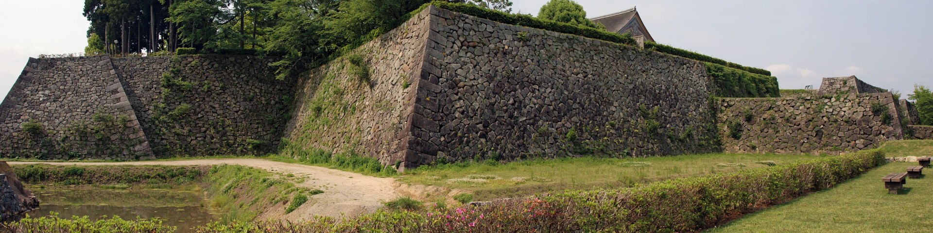 Sasayama Castle in Sasayama, Hyogo prefecture, Japan