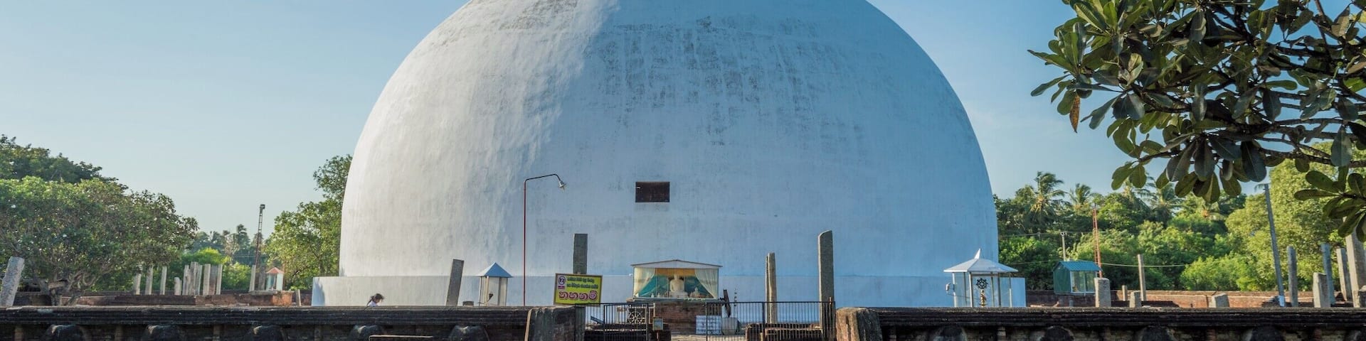 This is a massive Stupa located in the Southern region of Sri Lanka near Yala National Park. It is not a must to visit, but still a local gem to have a look on. There are few amazing stone carvings around the Stupa.