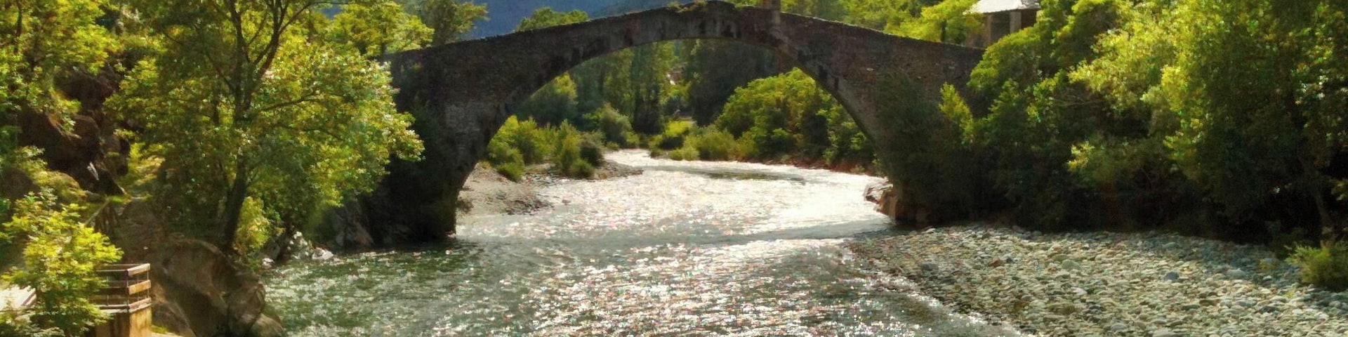 Ponte del diavolo a Lanzo Torinese, by archimedix CC-BY-SA
