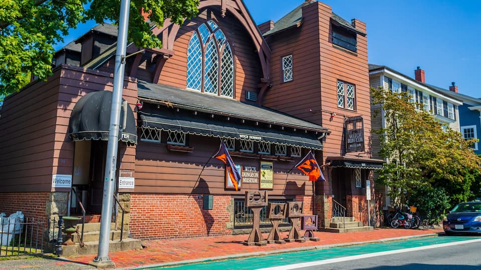 Witch Dungeon Museum showing heritage elements