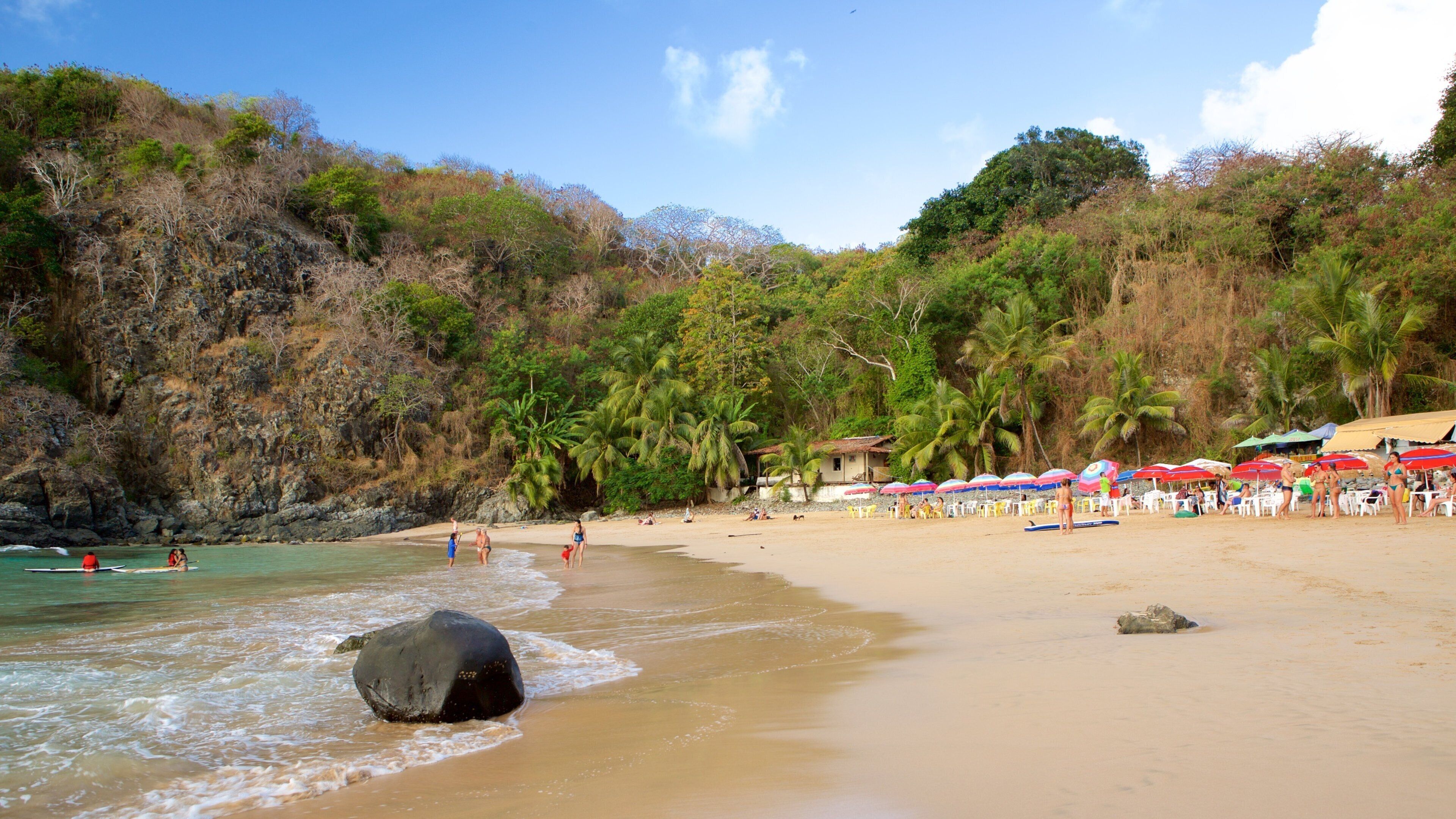 Cachorro Beach featuring mountains, general coastal views and a beach