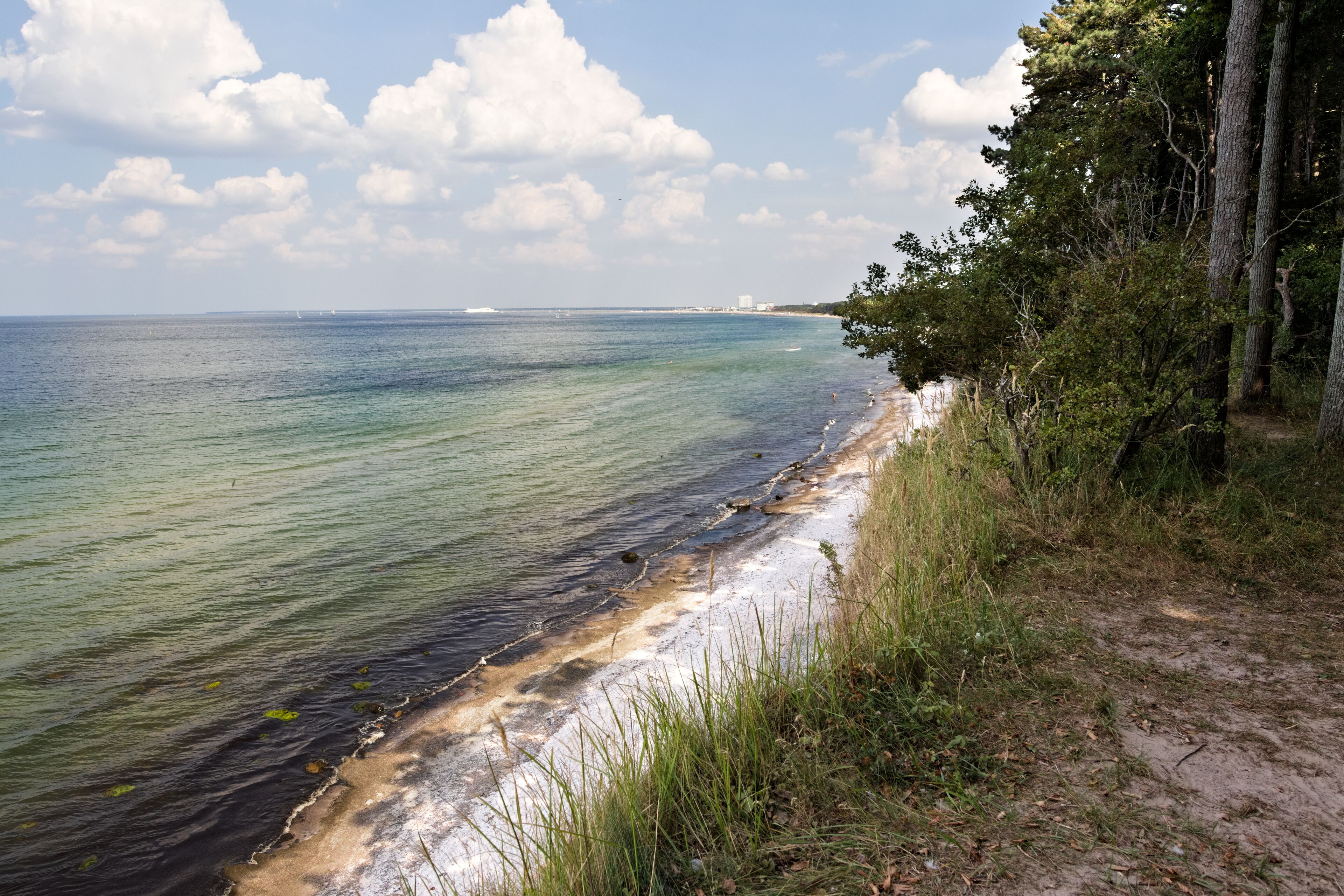 Warnemünde from Kap Geinitzort