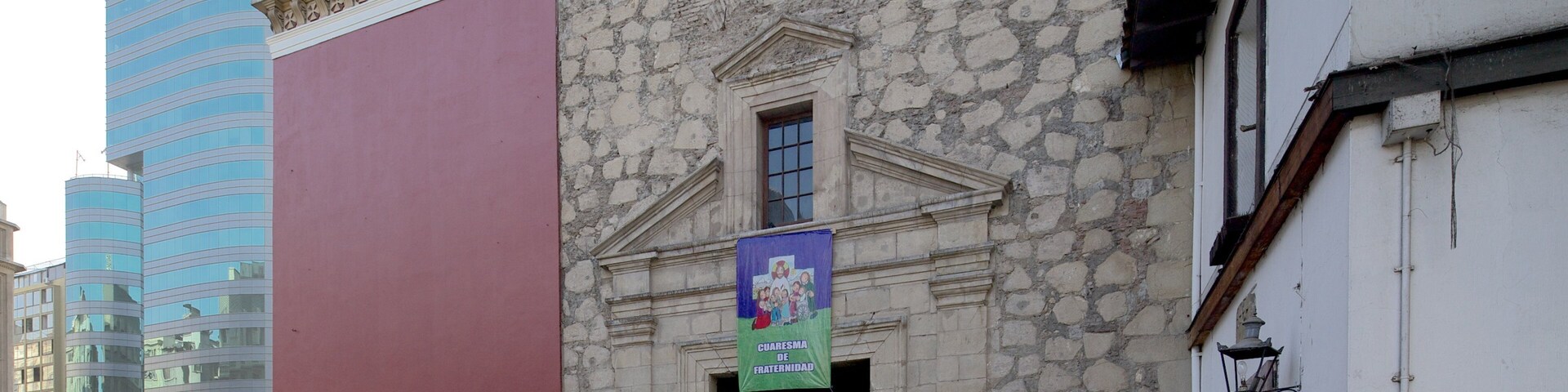 San Francisco Church featuring street scenes, a city and a church or cathedral
