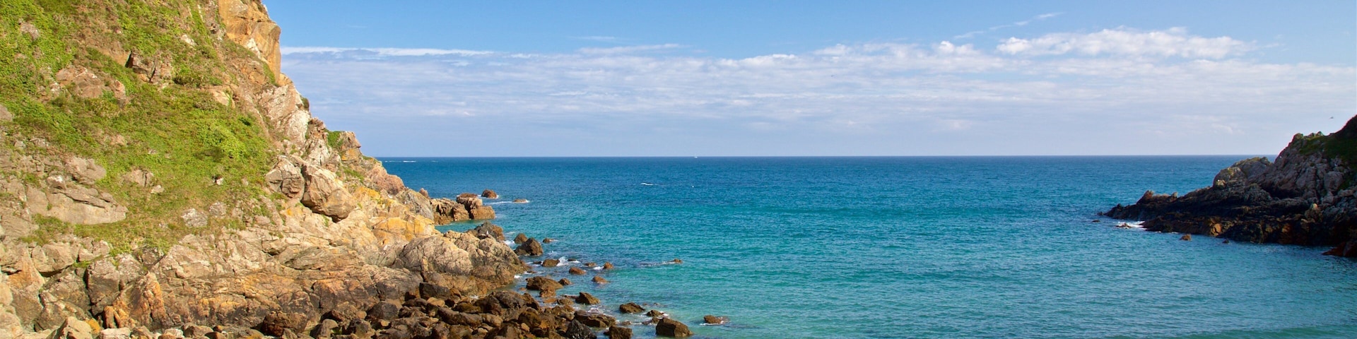 Petit Bot Bay featuring a pebble beach and general coastal views as well as a couple