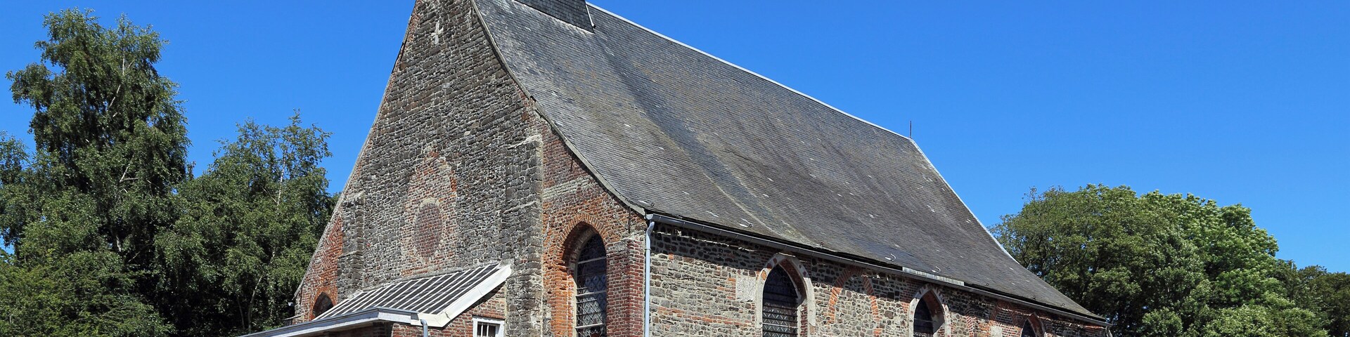 Oxelaëre (département du Nord, France): St Martin's church