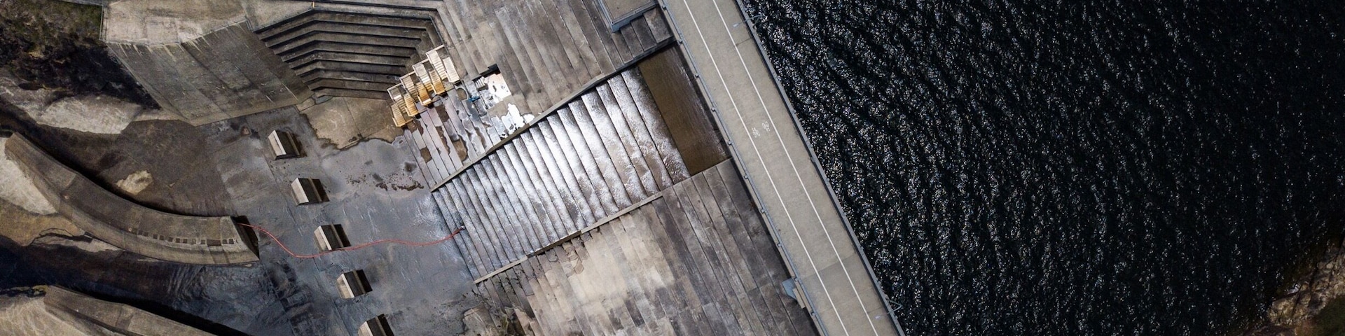 From above