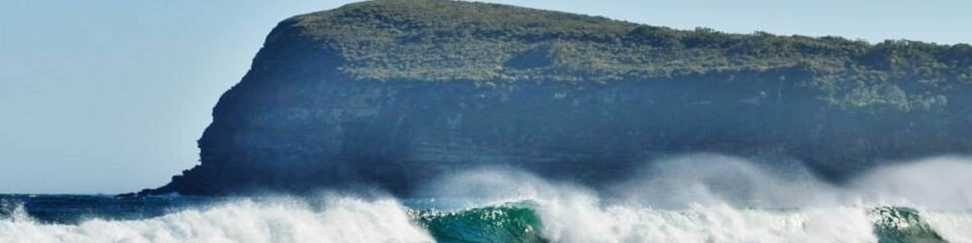 Copacabana beach one day of surf