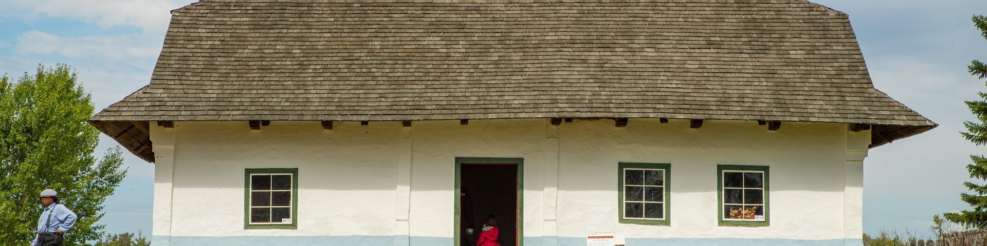 Ukrainian Cultural Heritage Village featuring heritage elements and a house