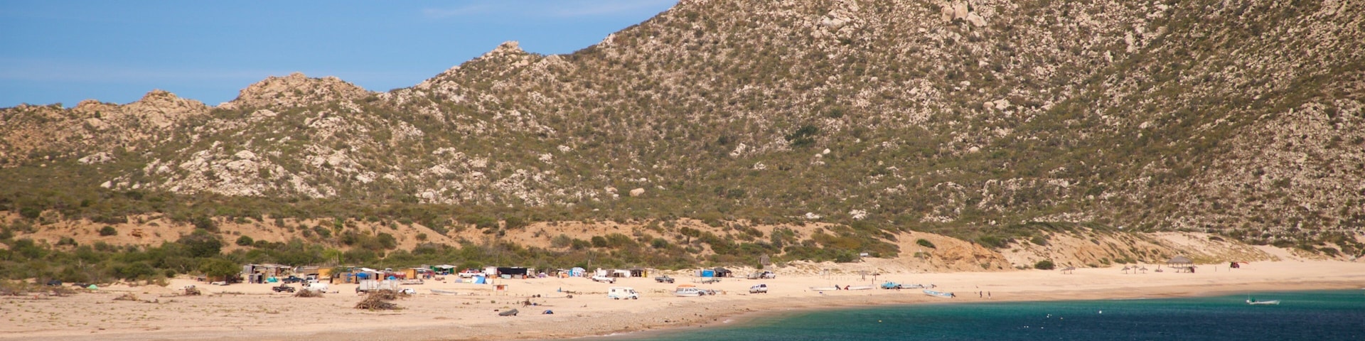 Los Frailes which includes general coastal views