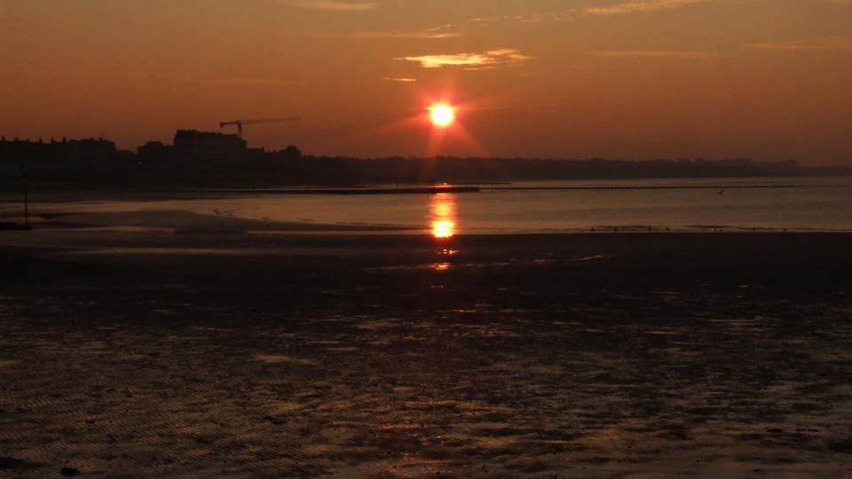 Sunset over Margate Beach
