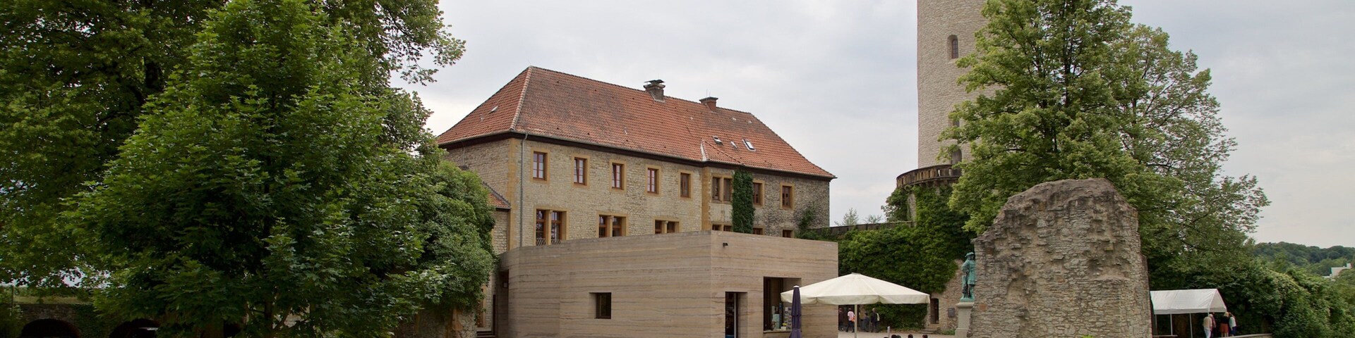 Sparrenburg caracterizando um pequeno castelo ou palĂĄcio e arquitetura de patrimĂŽnio