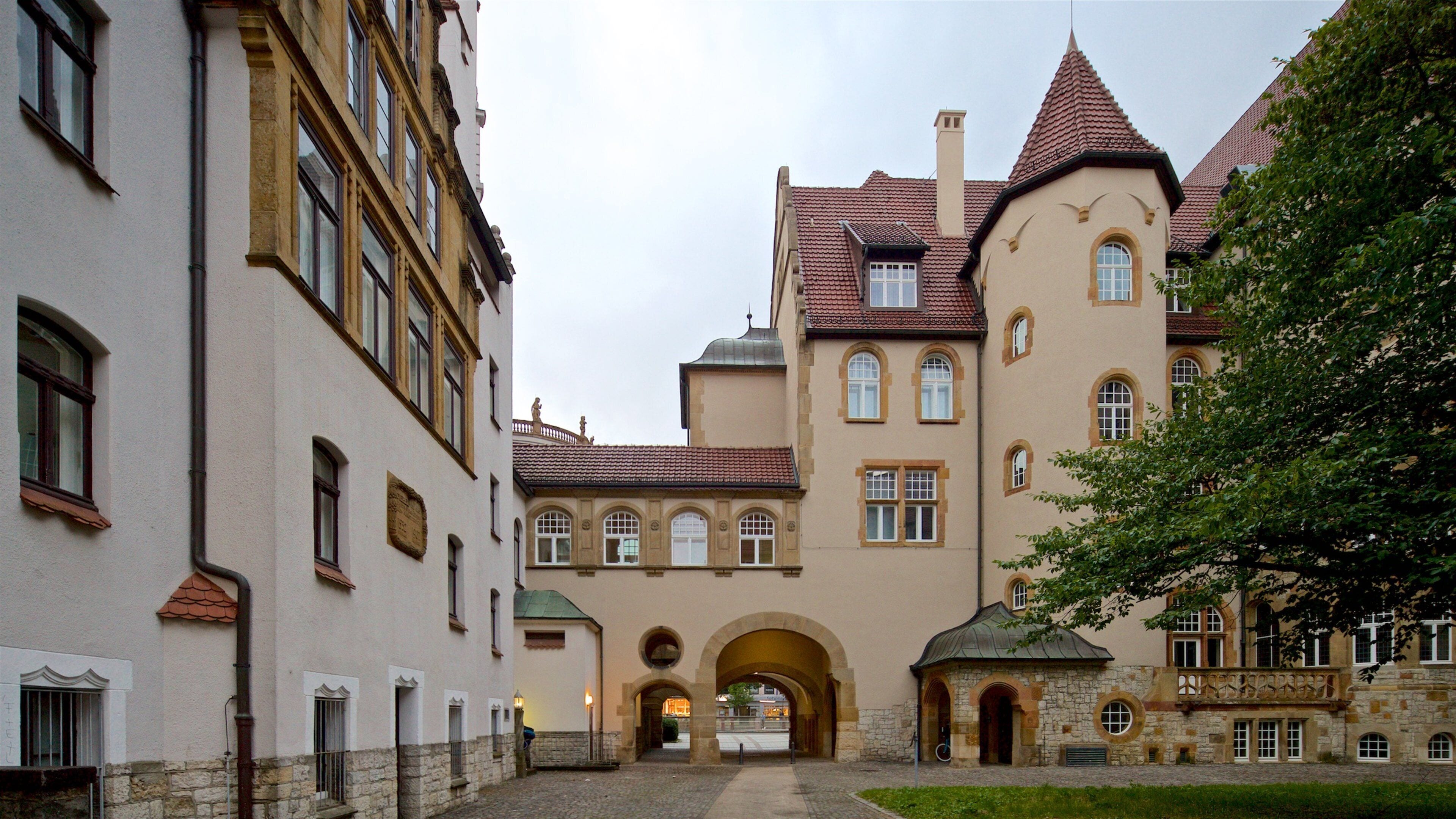 Old Town Hall showing heritage architecture