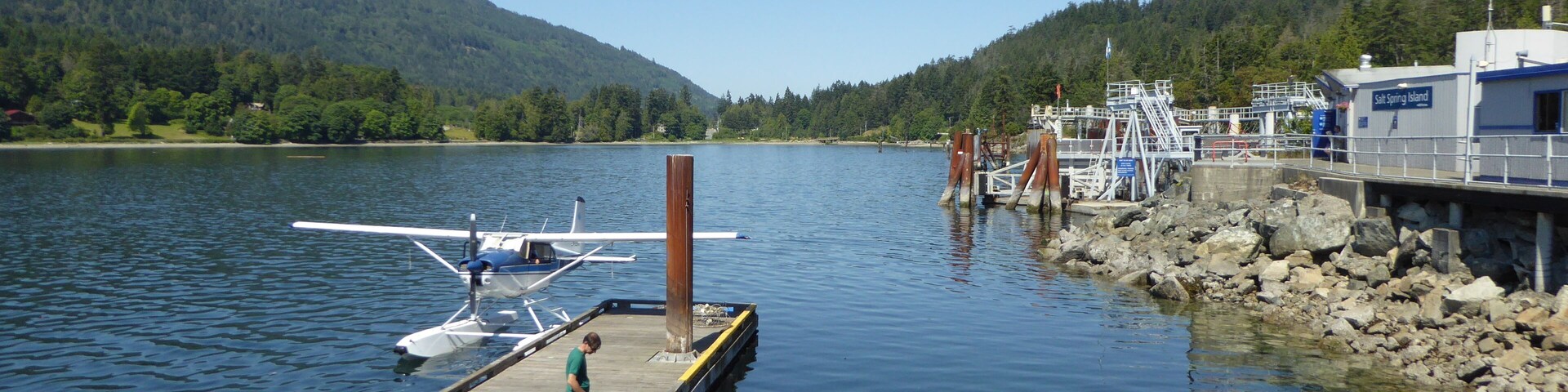Lovely little harbour in the south of Salt Spring Island where the ferries for Swartz bay on Vancouver Island leave.
