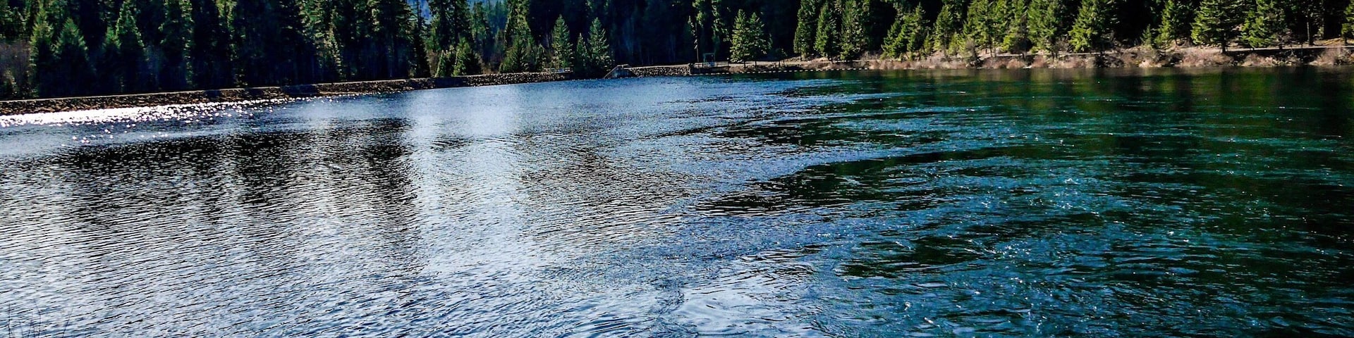 This serene little spot is at the tail-end of the thundering cataract that flows across both Sahalie and Koosah Falls -- part of the McKenzie River. It is almost difficult to believe that they are located in the same place.