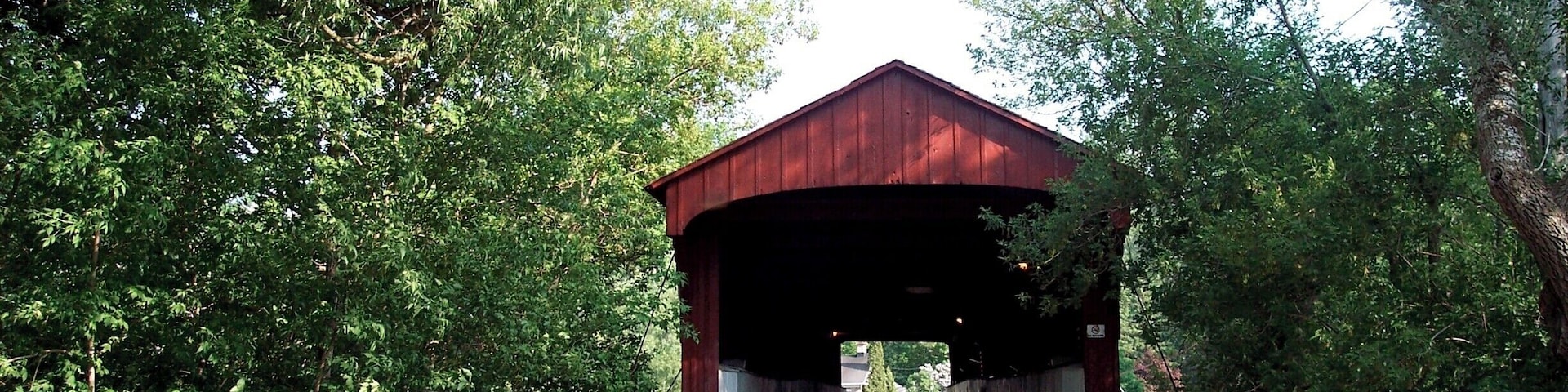 The covered bridge that took so long to find. #bridge