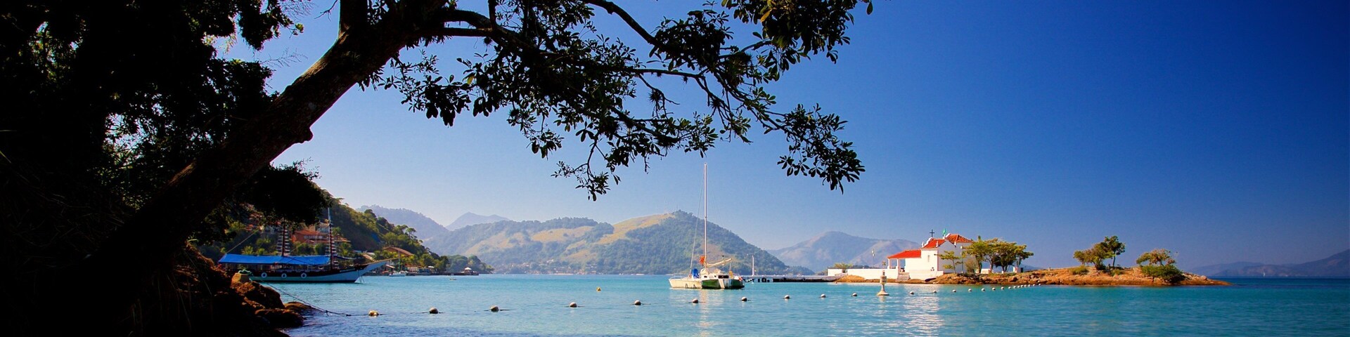 Senhor do Bonfim Church featuring general coastal views, a bay or harbor and island views