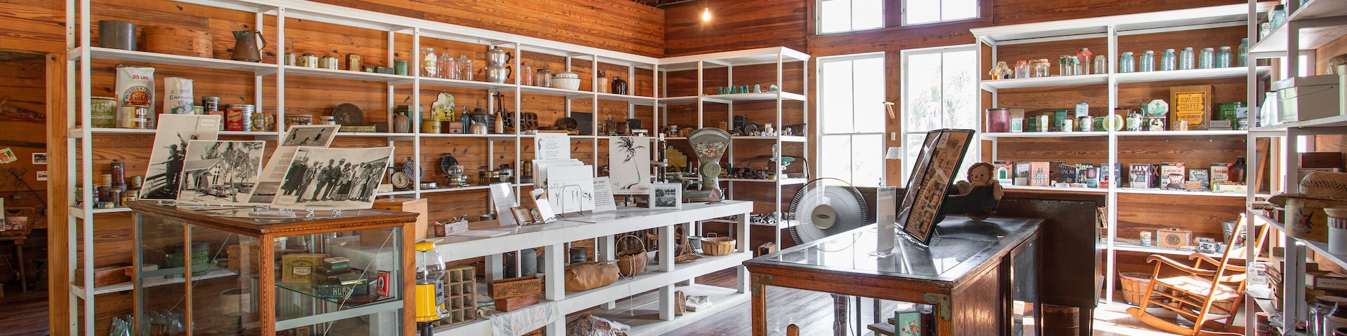 Sanibel Historical Museum and Village featuring heritage elements and interior views