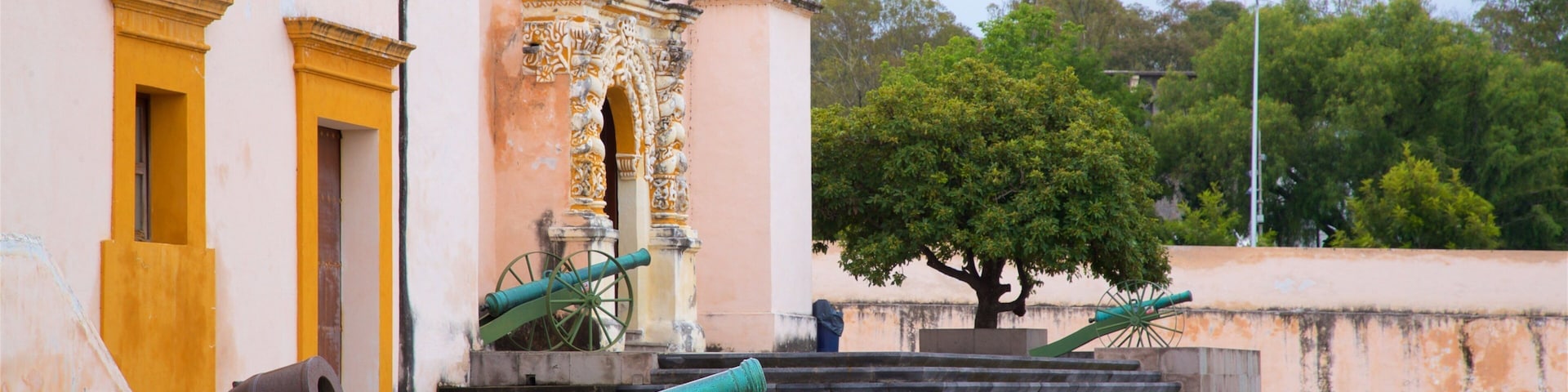 Fort Loreto which includes heritage elements and military items