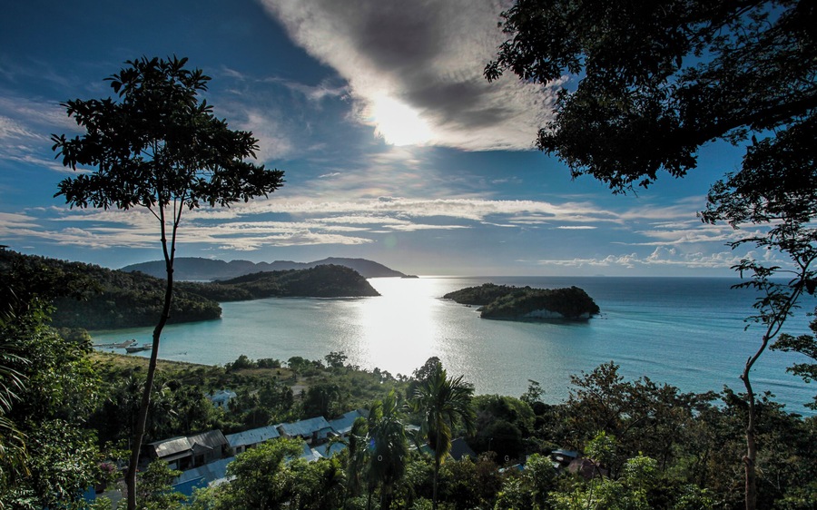 Visit Sabang Island, the northwest most island of Indonesia where the Kilometer Zero is started.
You can reach this island by airplane or ferry from Banda Aceh, the capital of Nanggroe Aceh Darussalam where this island resides.