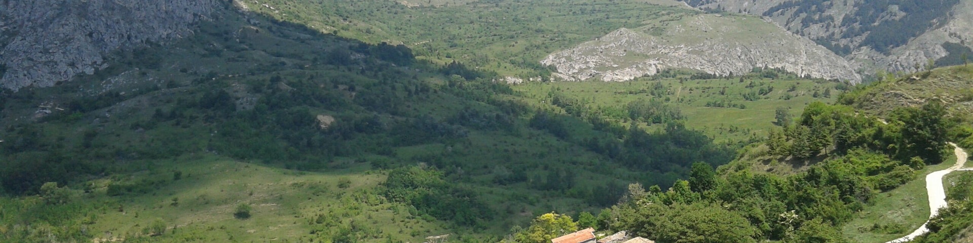 Monte Tino visto da Aielli Alto
