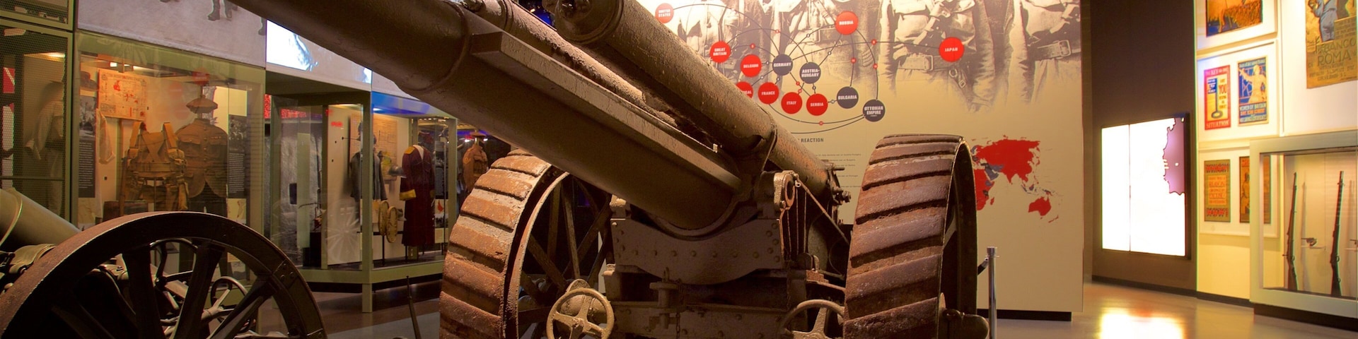 National World War I Museum and Memorial showing interior views and heritage elements