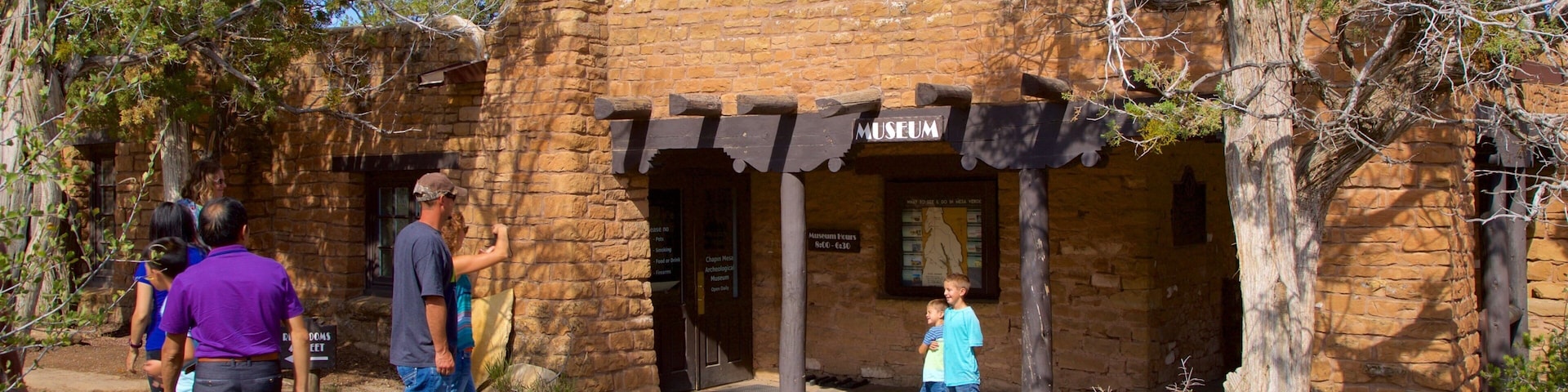 Chapin Mesa Archeological Museum as well as a family