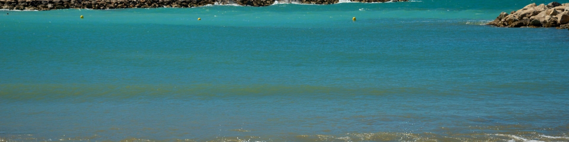 Borely Beach which includes general coastal views and a sandy beach as well as a couple